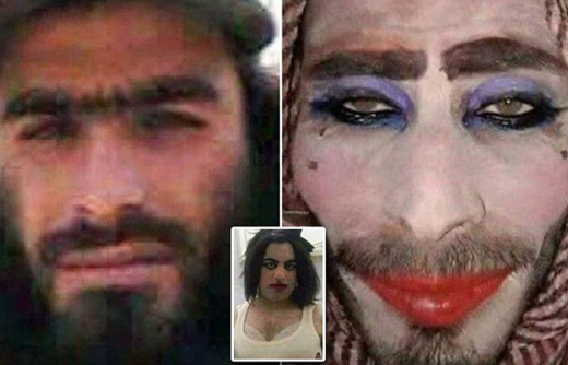 Fleeing Isis jihadi dresses up as woman but forgets one tiny detail