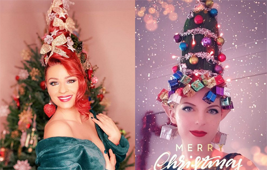 This new trend is turning hair into a literal christmas tree