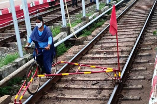 Indian Railways introduces Rail bicycles for easy track inspection