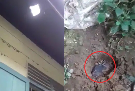 Man becomes overnight millionaire after Meteorite crashes through his roof Man becomes overnight millionaire after Meteorite crashes through his roof