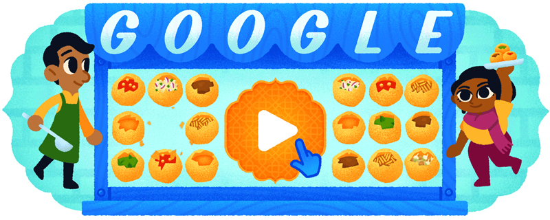 Google Doodle celebrates everyones favourite Pani Puri
