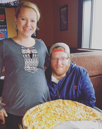 Women keep giving birth after eating this legendary pizza