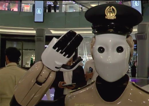 This Real-Life RoboCop Is On The Case At A Dubai Shopping Mall