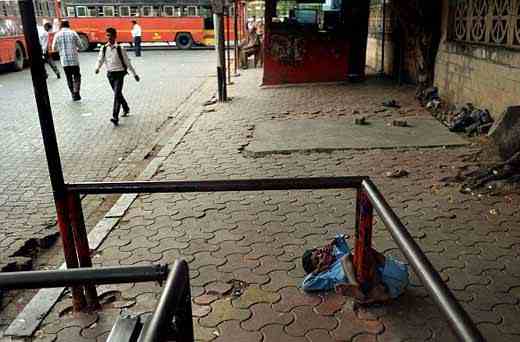 Disabled Indian boy, 9, tied by his leg to bus stop on scorching summer ...