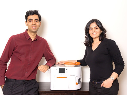 Indian couple’s chapati making robot a hit in US