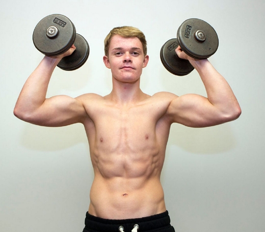 Meet the UK’s youngest bodybuilder - pumping iron at just 14 YEARS OLD