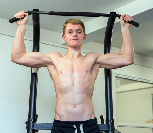 Meet the UK’s youngest bodybuilder - pumping iron at just 14 YEARS OLD