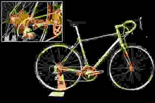 See the gold-covered bicycle which costs more than a supercar