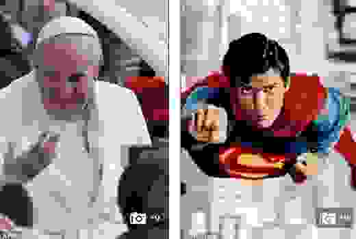 Graffiti depicting the Pope as a superhero gets official approval from ...